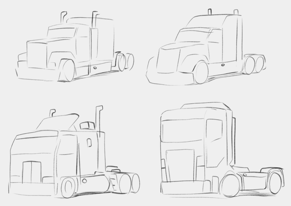 Peterbilt Drawing
