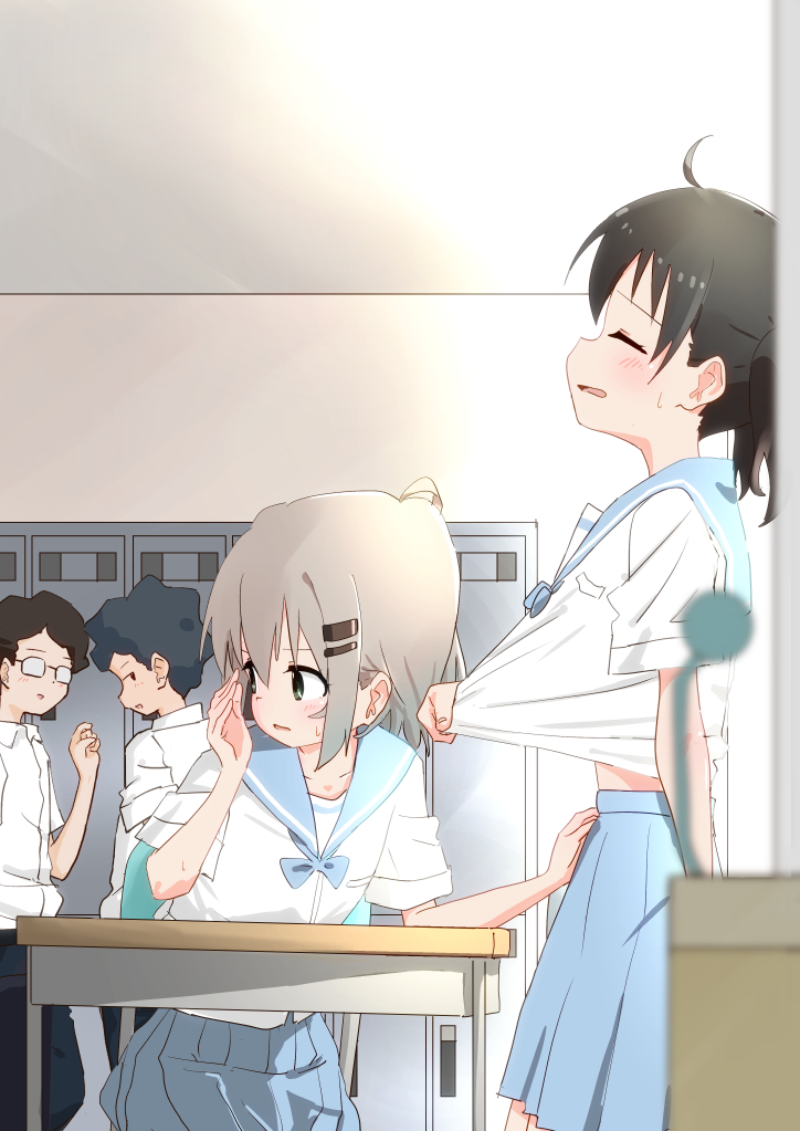 りょうま@C102(日)東ユ25b🗻 @norinori_taruto ☀は～、あっち～ （ちょっとひなた…見られてるよ！💧） : r/yuri_jp