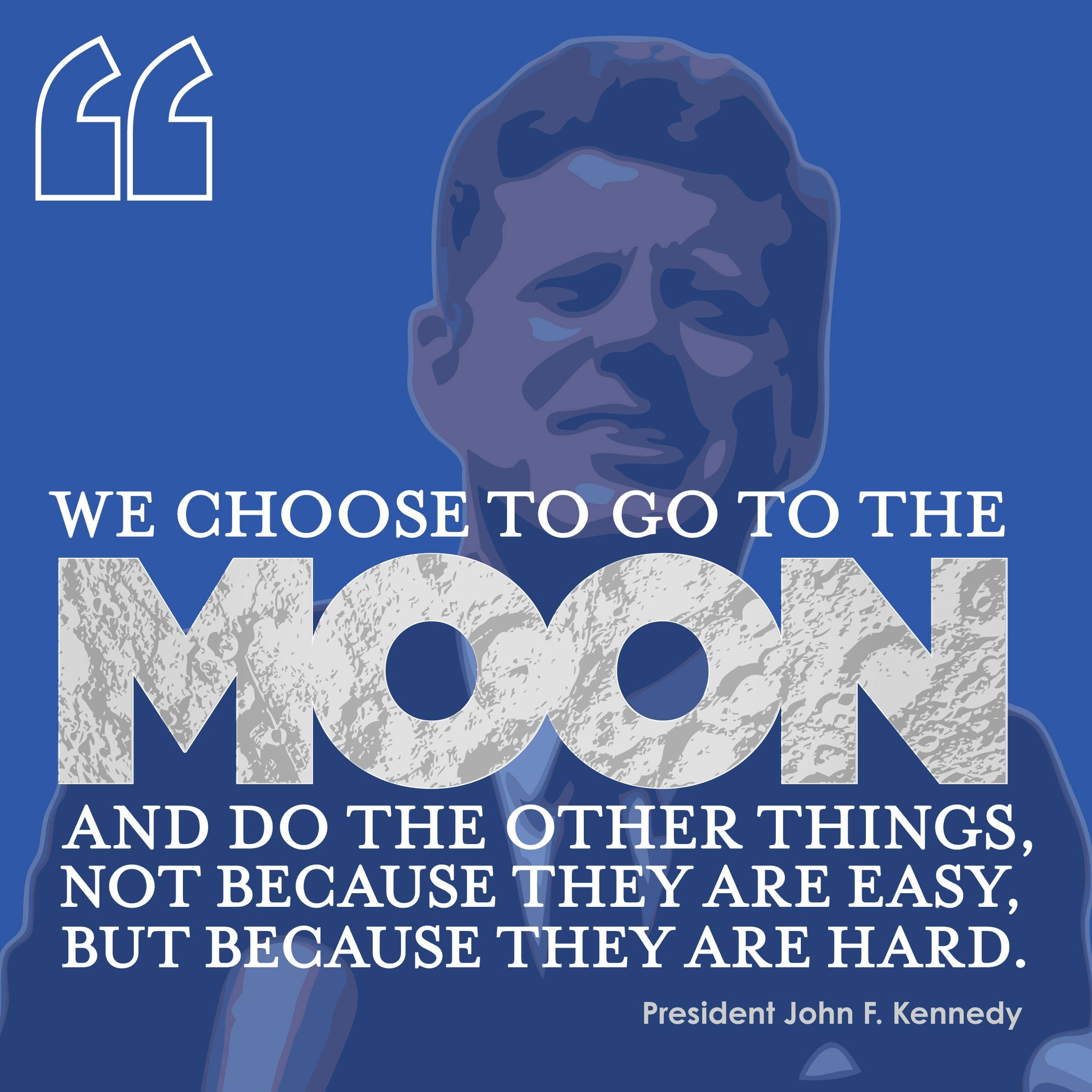 Jfk Space Quotes JFK Quote: "For We Are Opposed Around The World By A