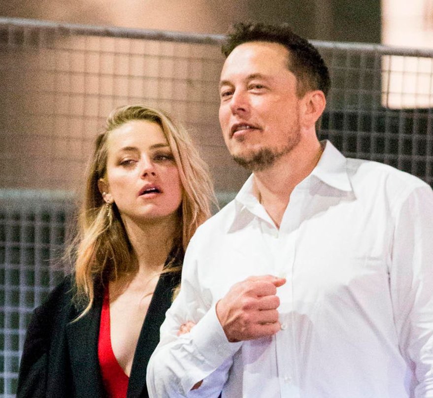 New Elon Musk biography reports he asked ex-girlfriend Amber Heard to ...