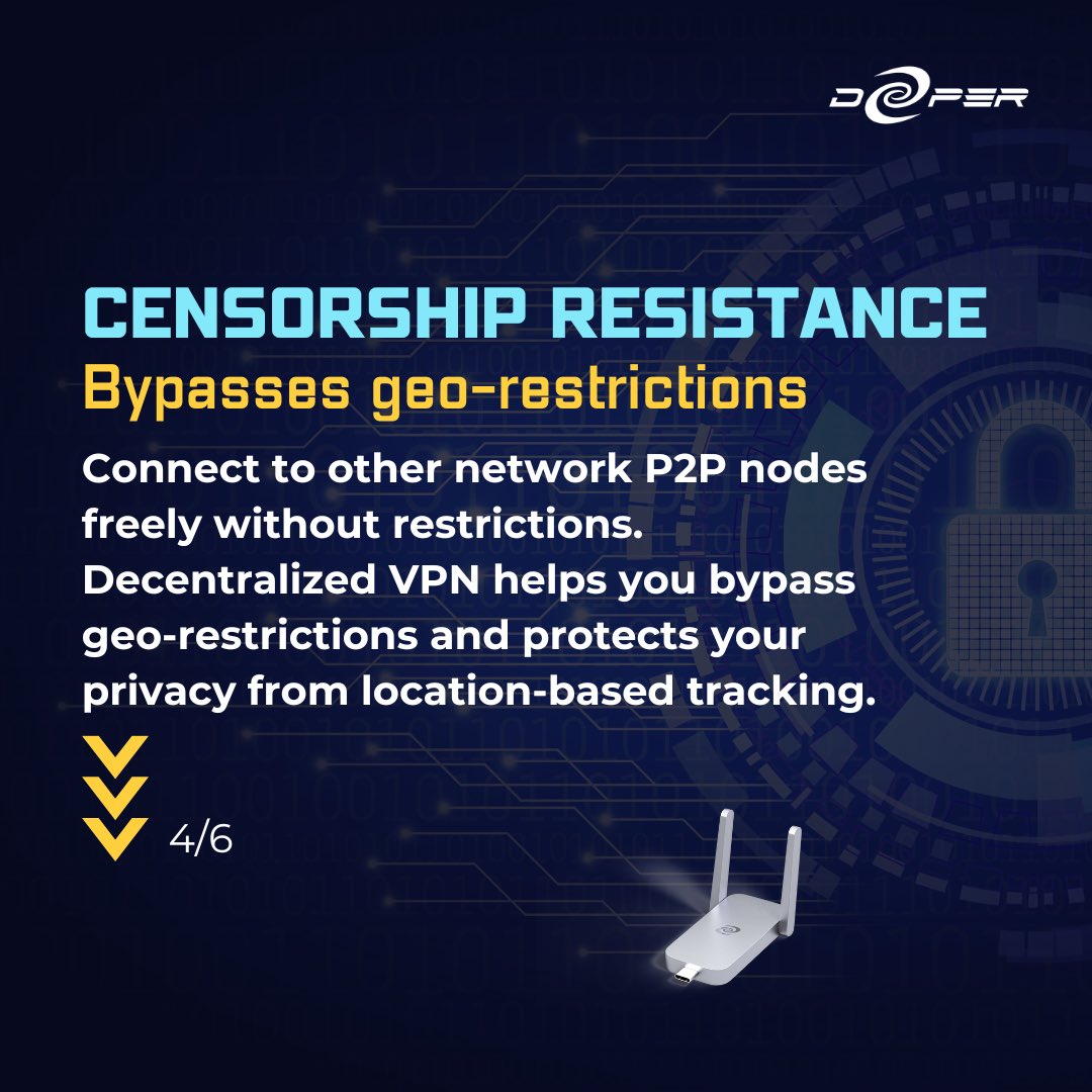How do decentralized VPNs protect your privacy? 🧵 Follow the thread ...