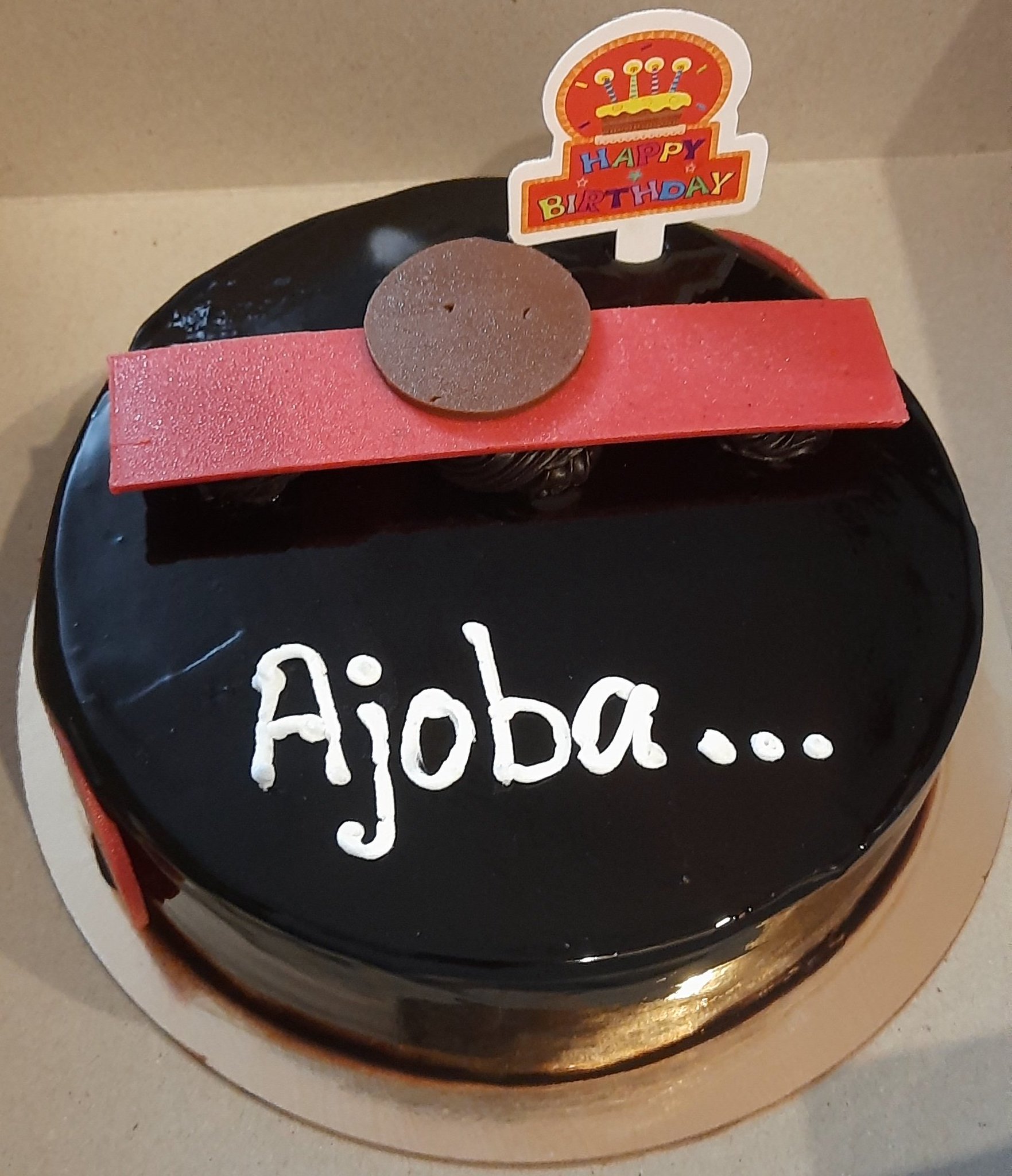 Happy Birthday In Marathi Cake