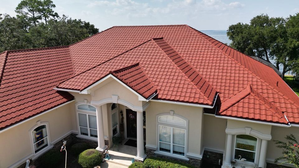 Exterior House Colors With Tile Roof Color Combinations For Unusual