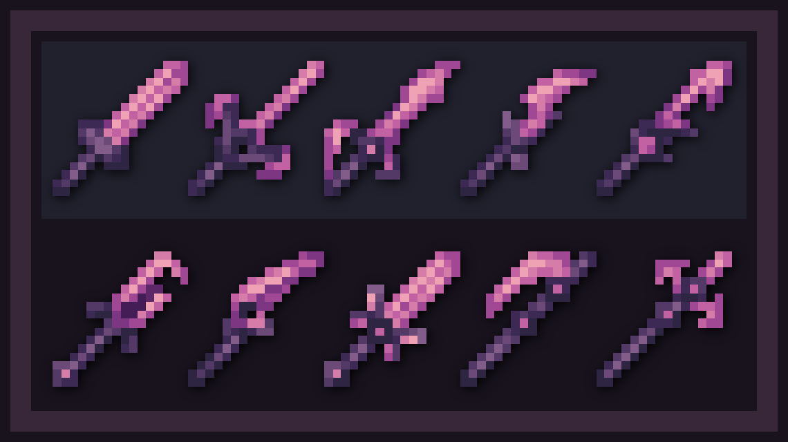 Minecraft Purple Sword