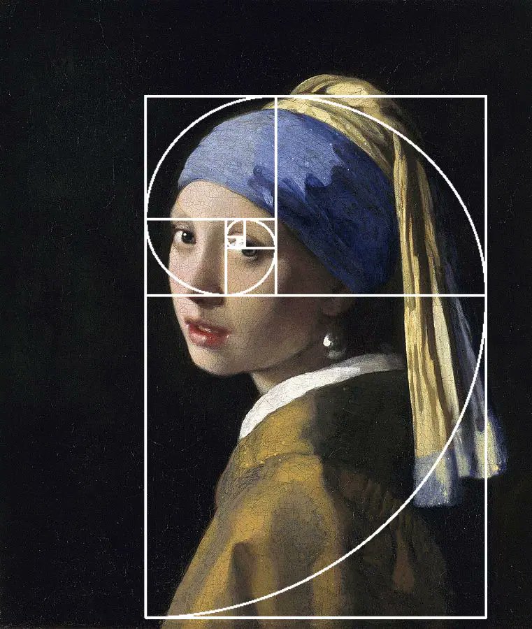 Fibonacci In Famous Art
