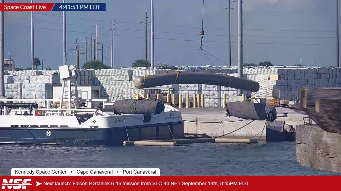 Falcon 9 Recovery Barge