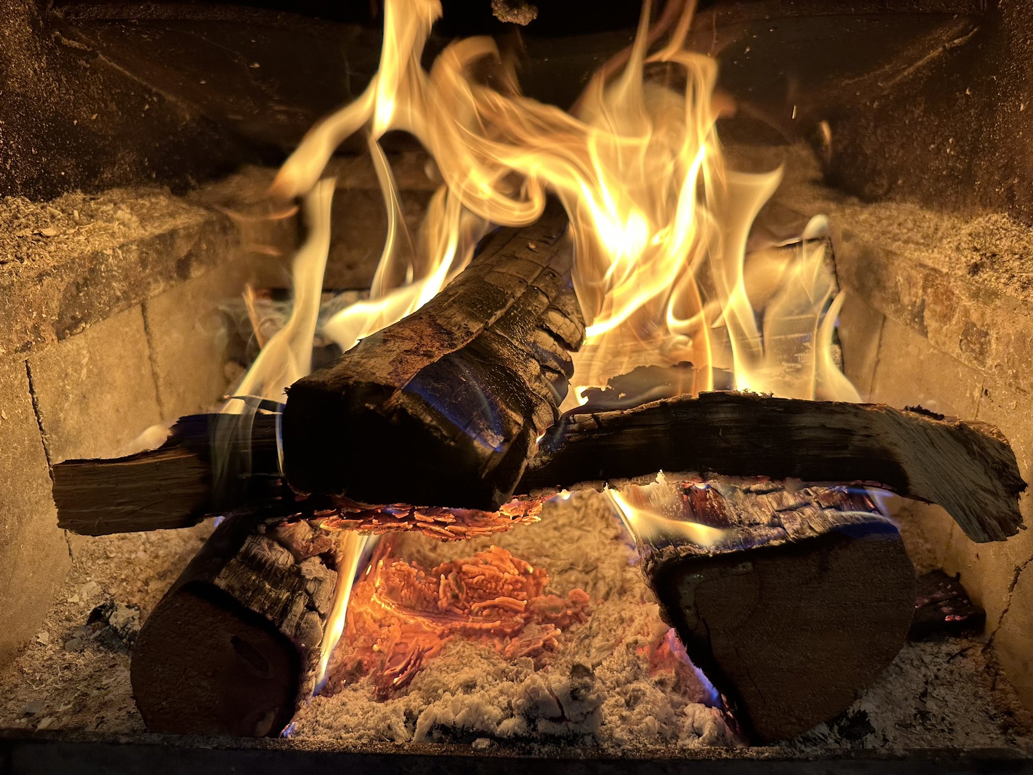 Country Bonfire Wallpaper