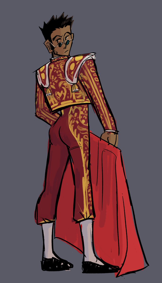 「#leorio I wanted to draw him in this 」|☎️のイラスト