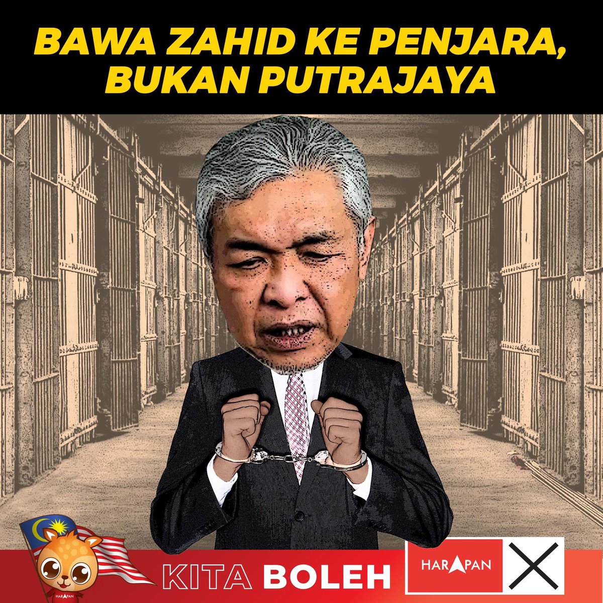 Memang tak ada kesan besar It was to send a clear signal to you numb ...