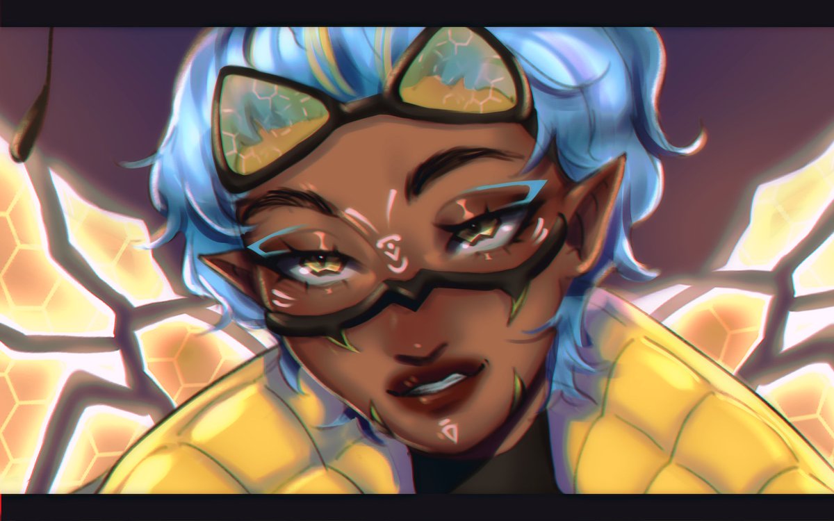 「Happy to share this illustration from #j」|mui🐹☁️🌙☆comms open | VTuberのイラスト