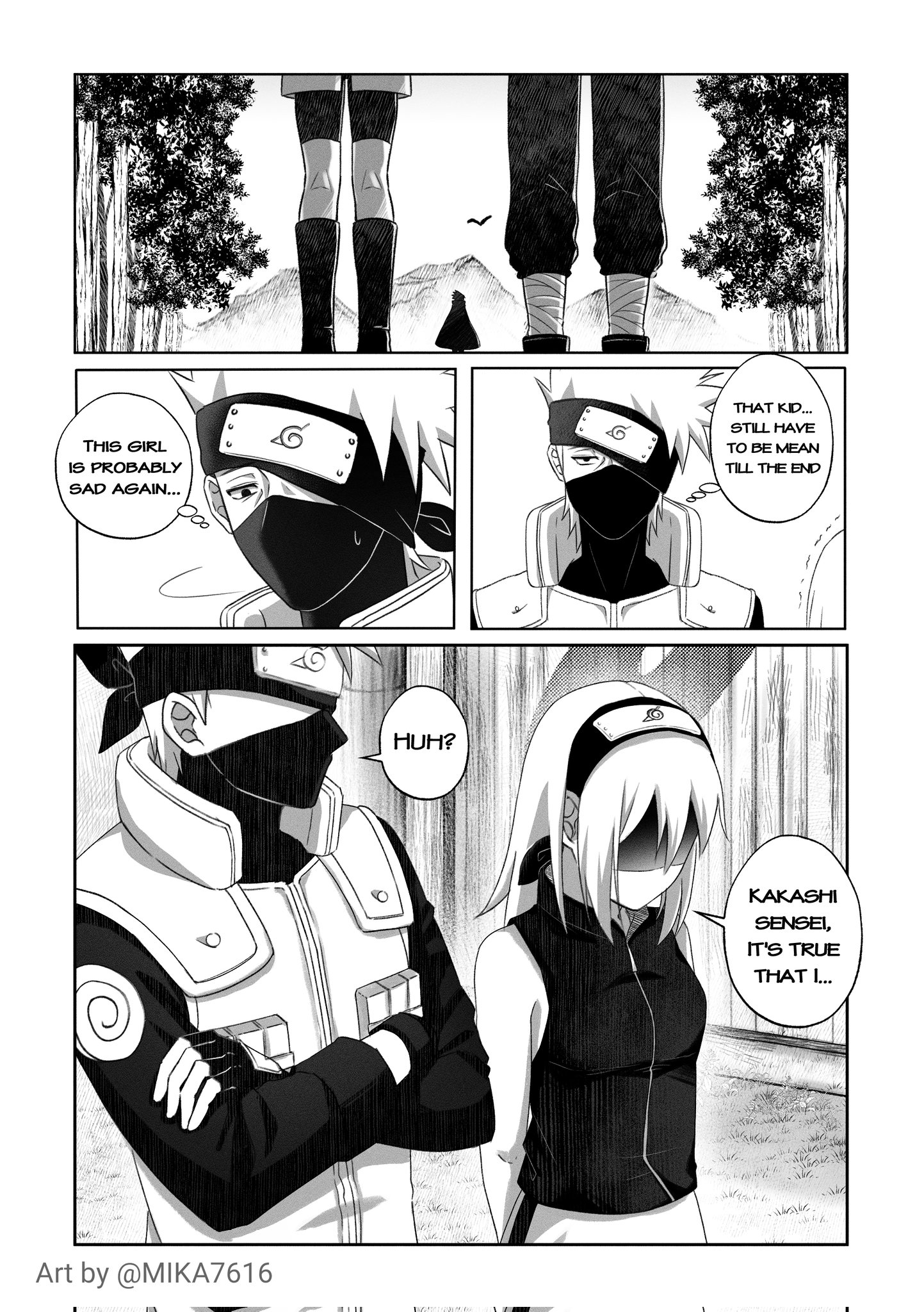 Kakashi X Sasuke Doujinshi 