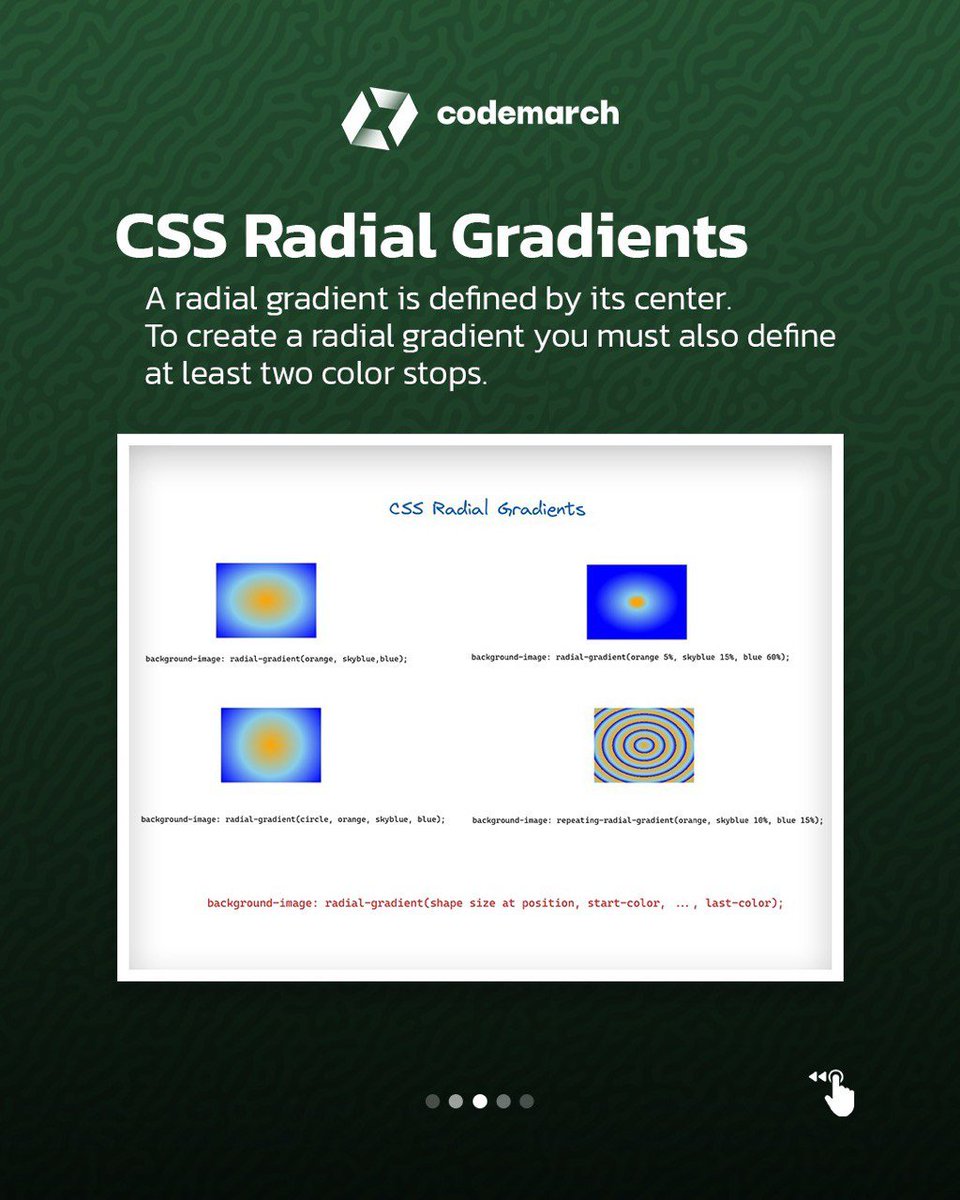 CSS Gradients: - المسلسل من codemarch @codemarch - رتبها