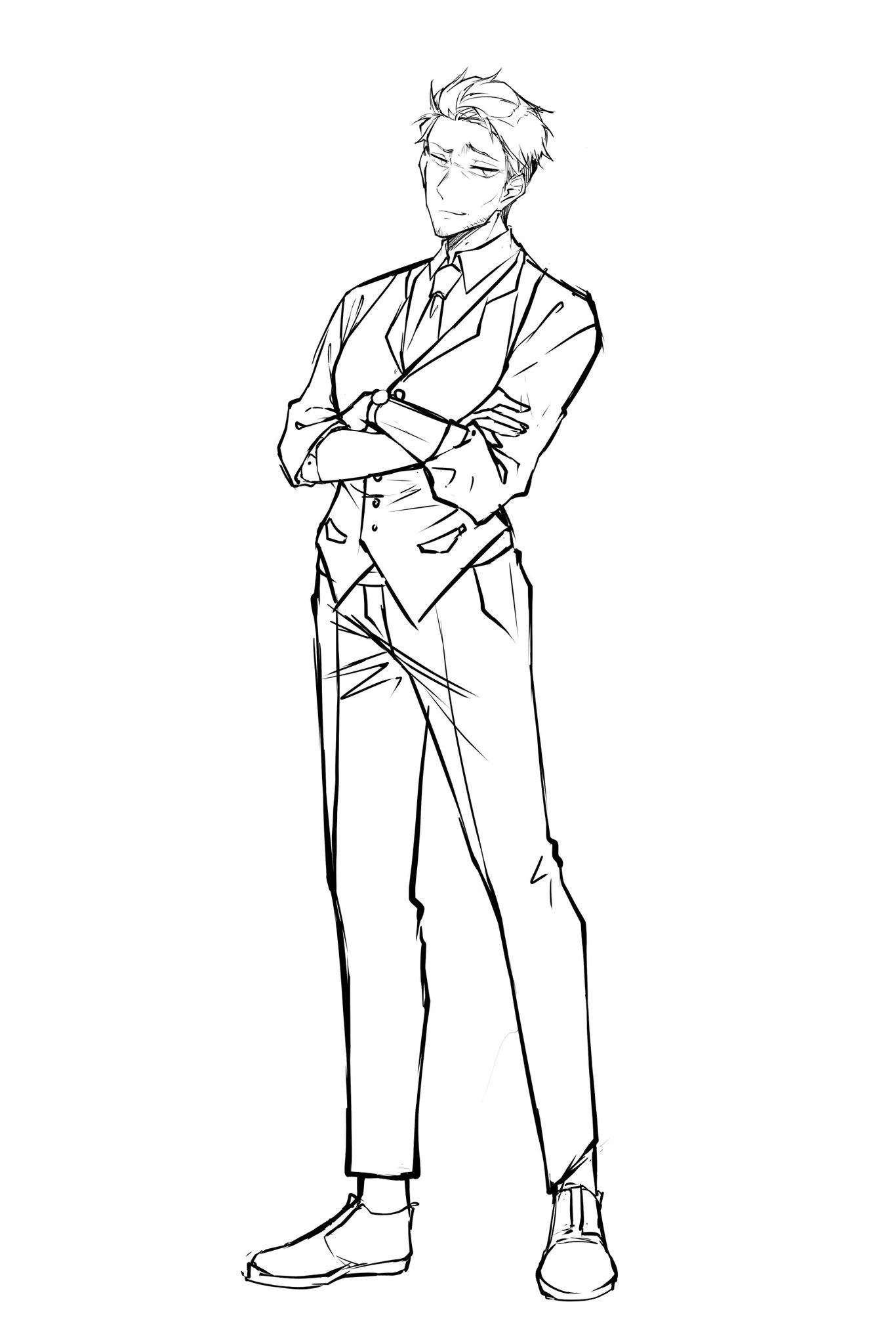 Anime Base Male Standing