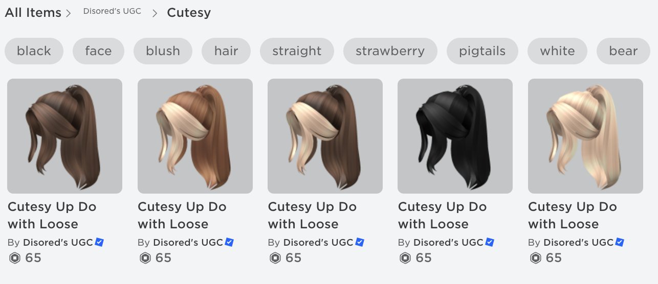 1 Robux Hair Cinnamon Hair | Roblox Wiki | Fandom