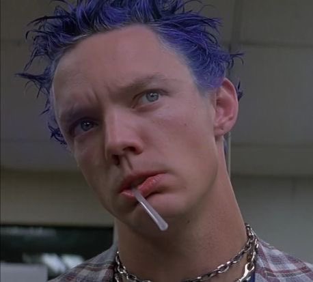 Evan Peters Smoking Cigarettes