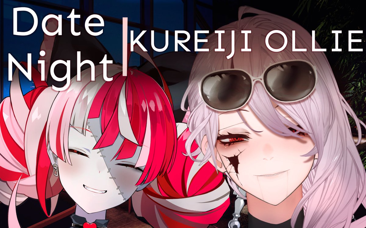 クレイジー・オリー 「DATE NIGHT w/ (Bikini Edition) 」|Jowol | Marionette VTuberのイラスト