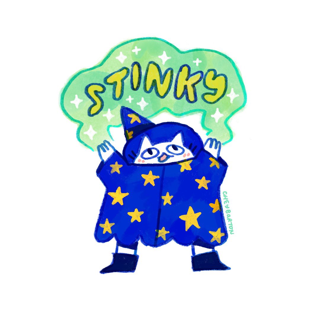 「what college of magic do stinky wizards 」|cheyenne (sleepy)のイラスト