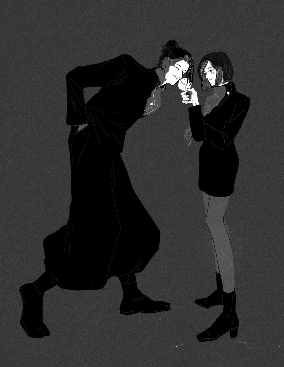 夏油傑 「Ieiri en Geto#ieirishoko #jjk 」|drawing ruiのイラスト