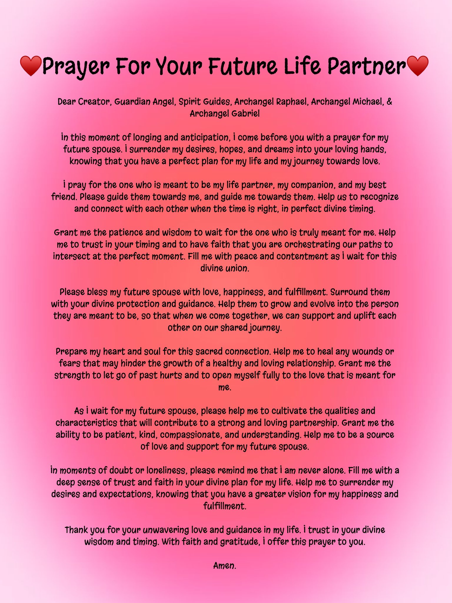 Prayer For Marriage Partner Prayers Were Written For Both Men And