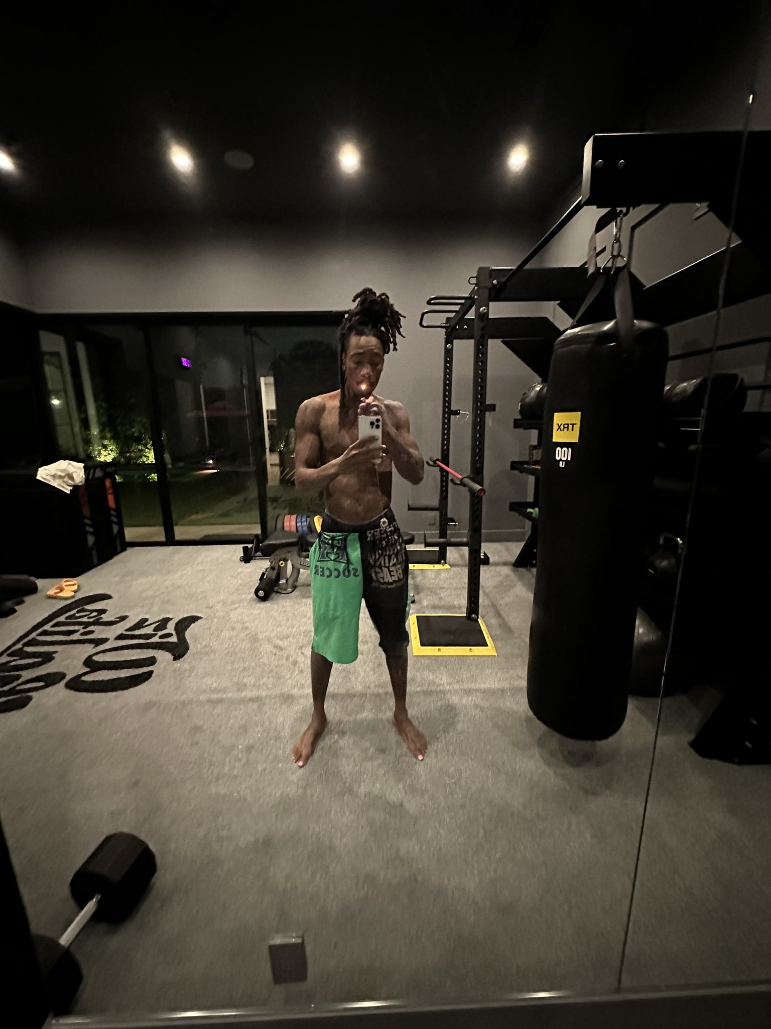 Wiz Khalifa Workout Wiz Khalifa Shows Off His Viral Tiktok Dance Moves