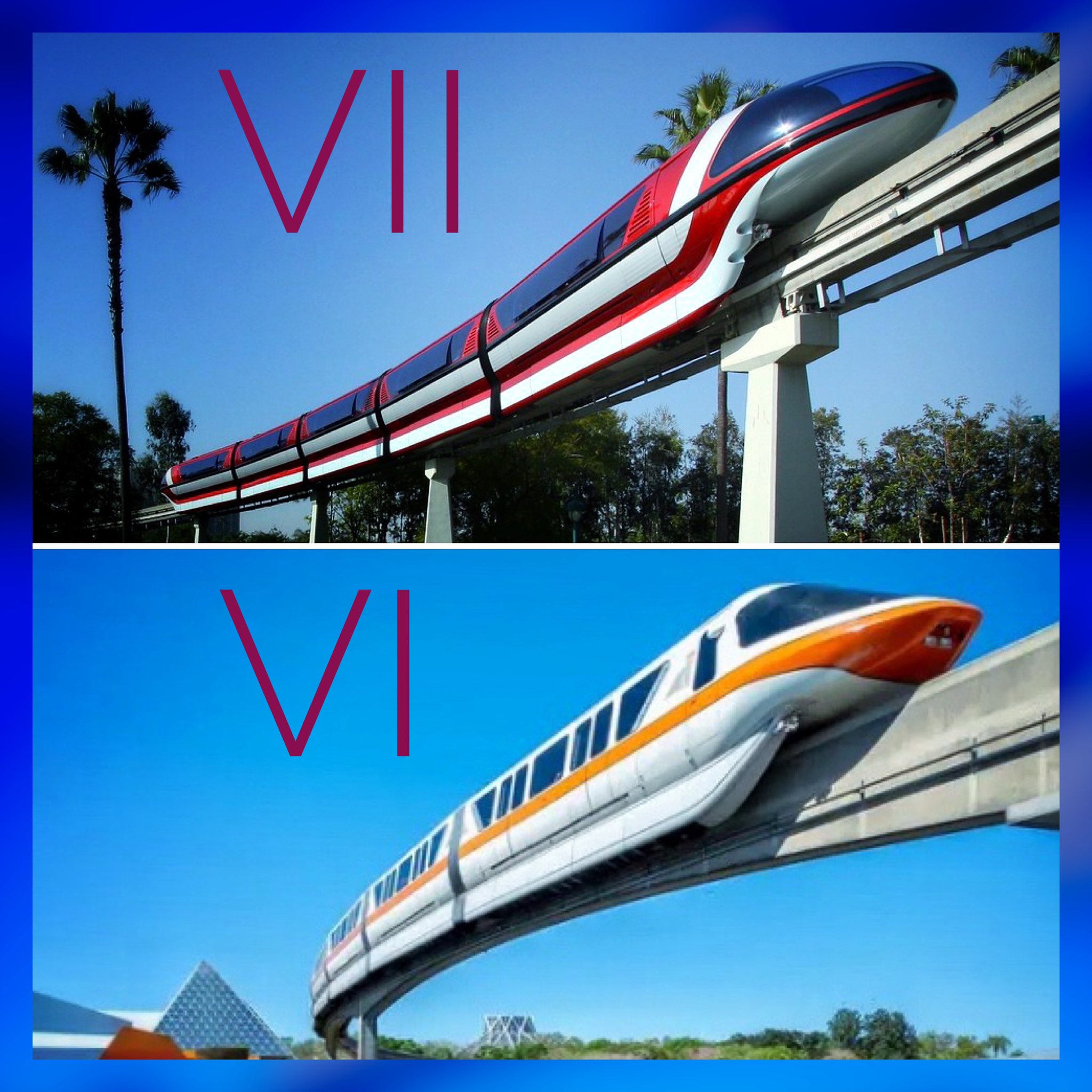 Disneyland Monorail Mark Vii