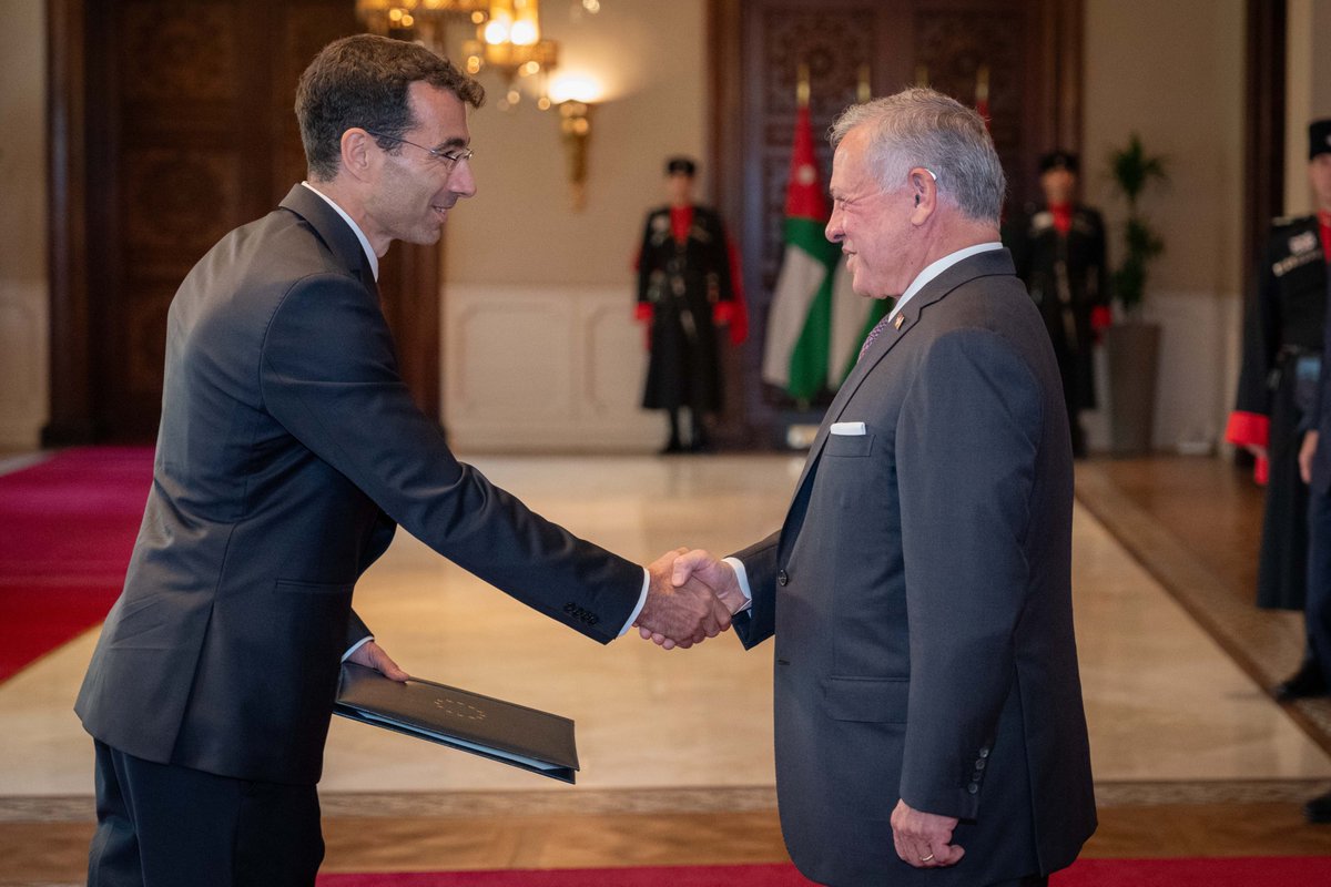 During a ceremony at Basman Palace, His Majesty King Abdullah II ...