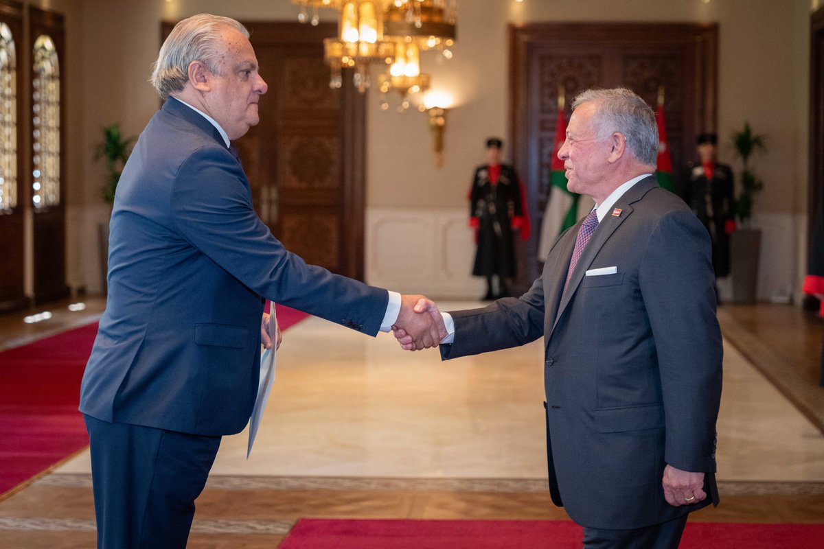 During a ceremony at Basman Palace, His Majesty King Abdullah II ...