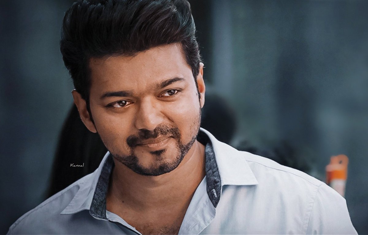 Thalapathy in Clean Shave 😍 ️ Meanwhile Ajith Looks Like Titanic Kelavi ...