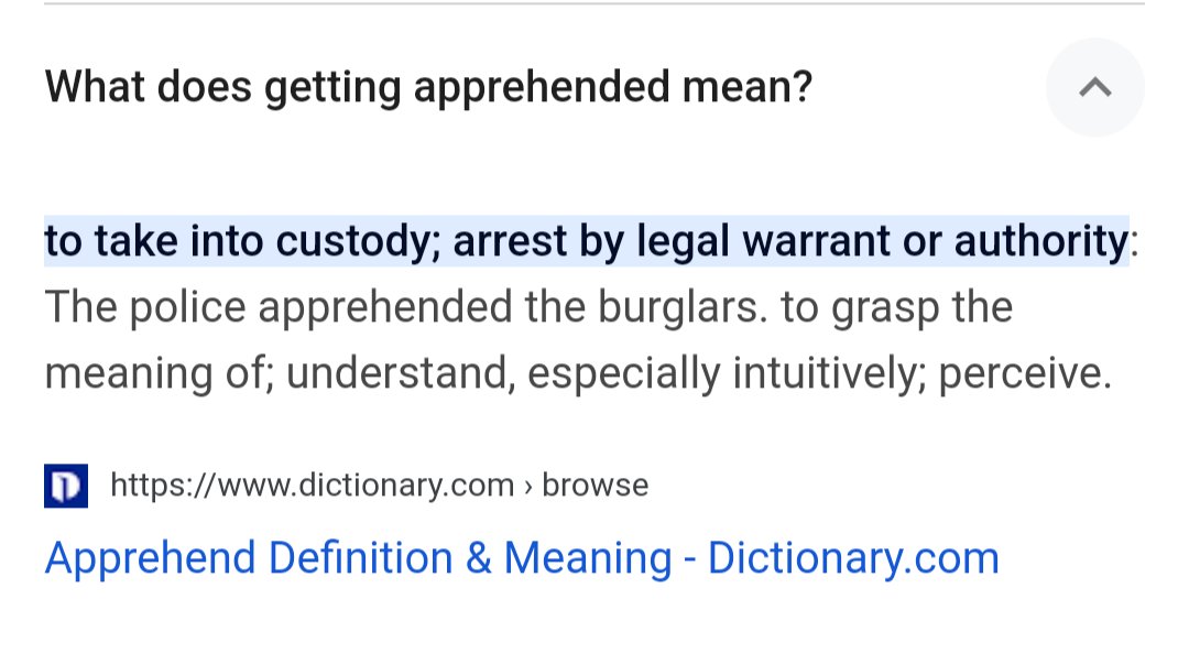 Apprehend Understand