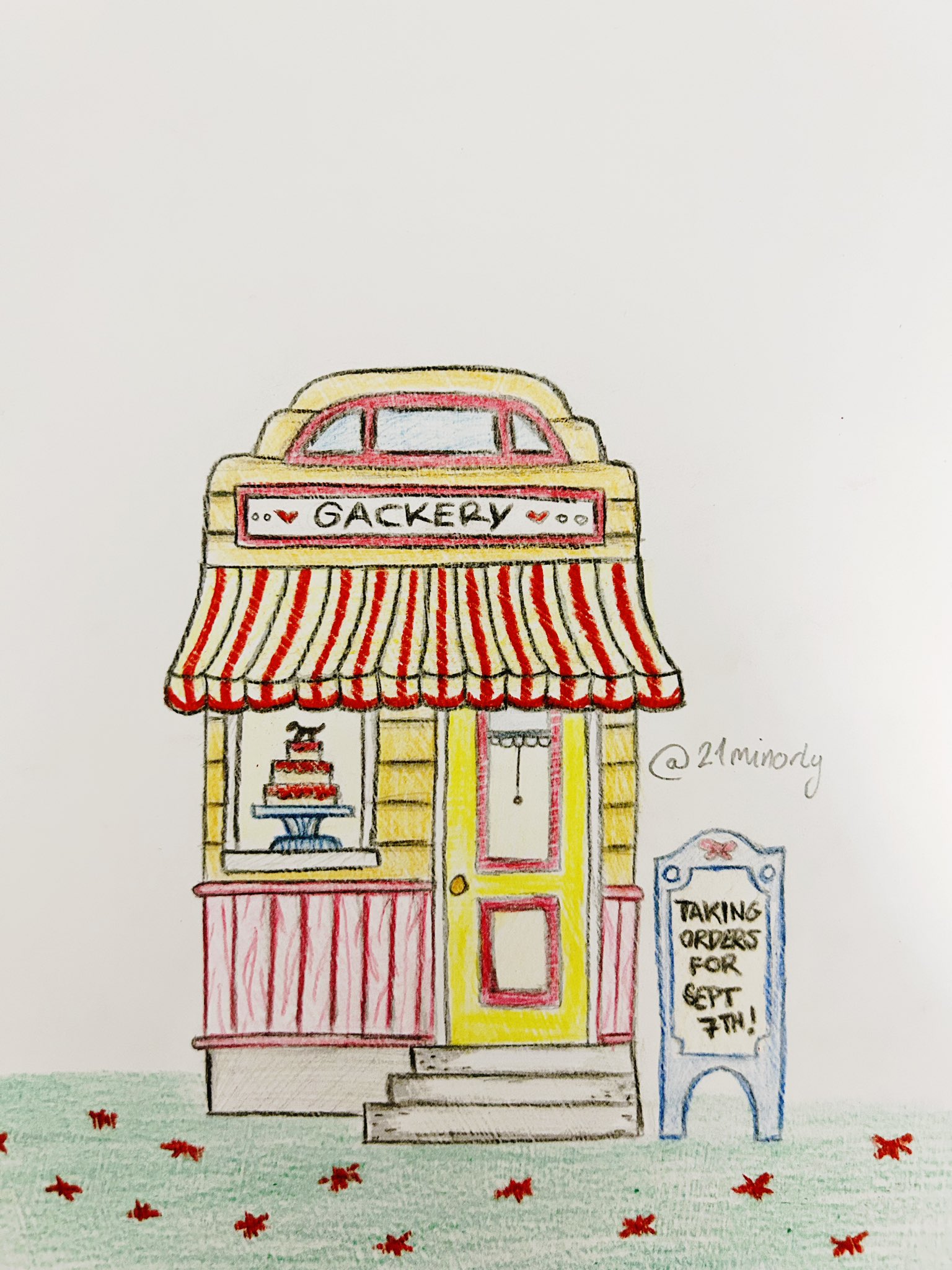 Bakery Shop Drawing