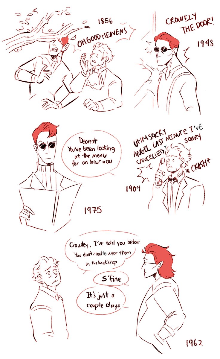 More snake crowley #GoodOmens