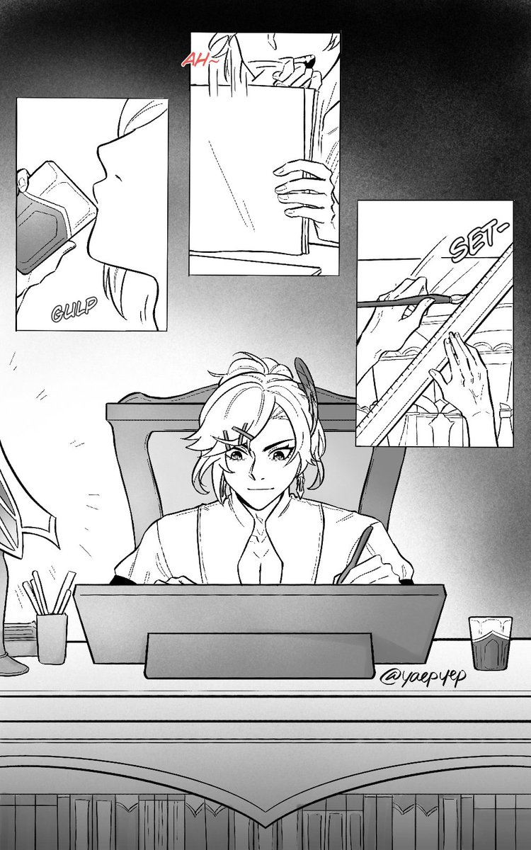 「hi hello i haven't made any new genshin art nowadays so have」yaepの漫画