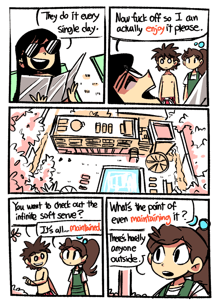 「I was born to work retail (2/4) 」PEAR哥🇭🇰の漫画