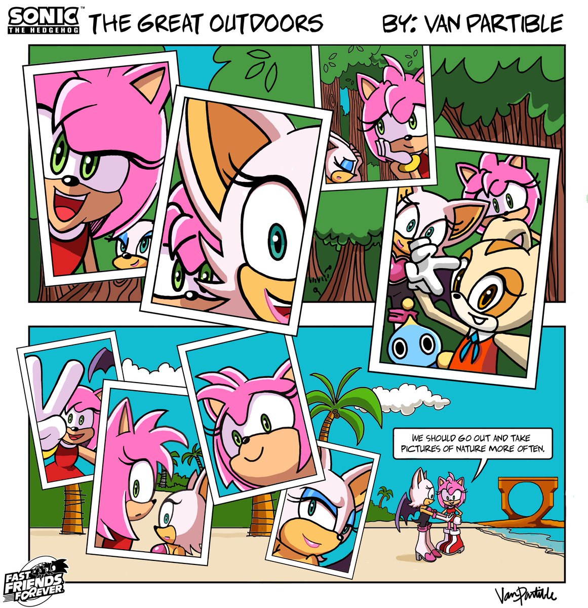 「In @vmpartible 's comic, we're reminded how making new memor」Sonic the ...