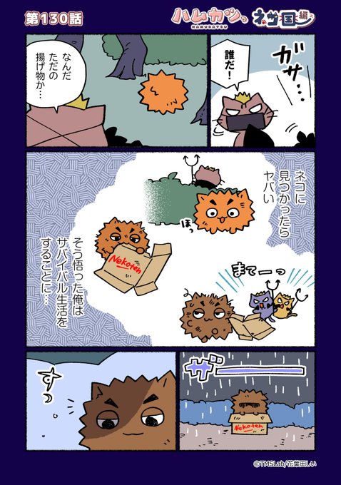 ╭━━━━━━╮ ネコ国編 ╰━ v ━━━━╯ 「すっ」 | TMSLab(トムスラボ) さんのマンガ | ツイコミ(仮)