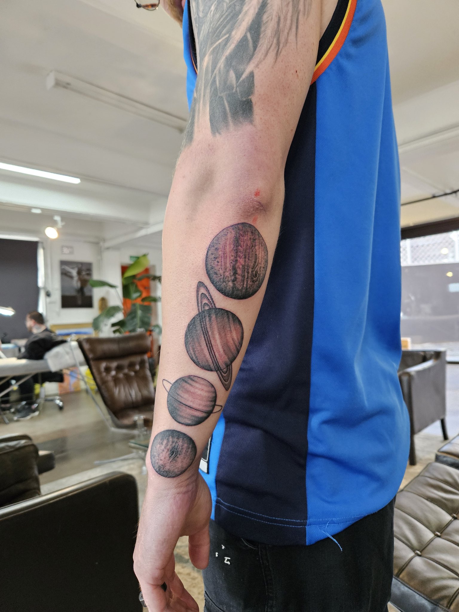 Solar System Planets Tattoo
