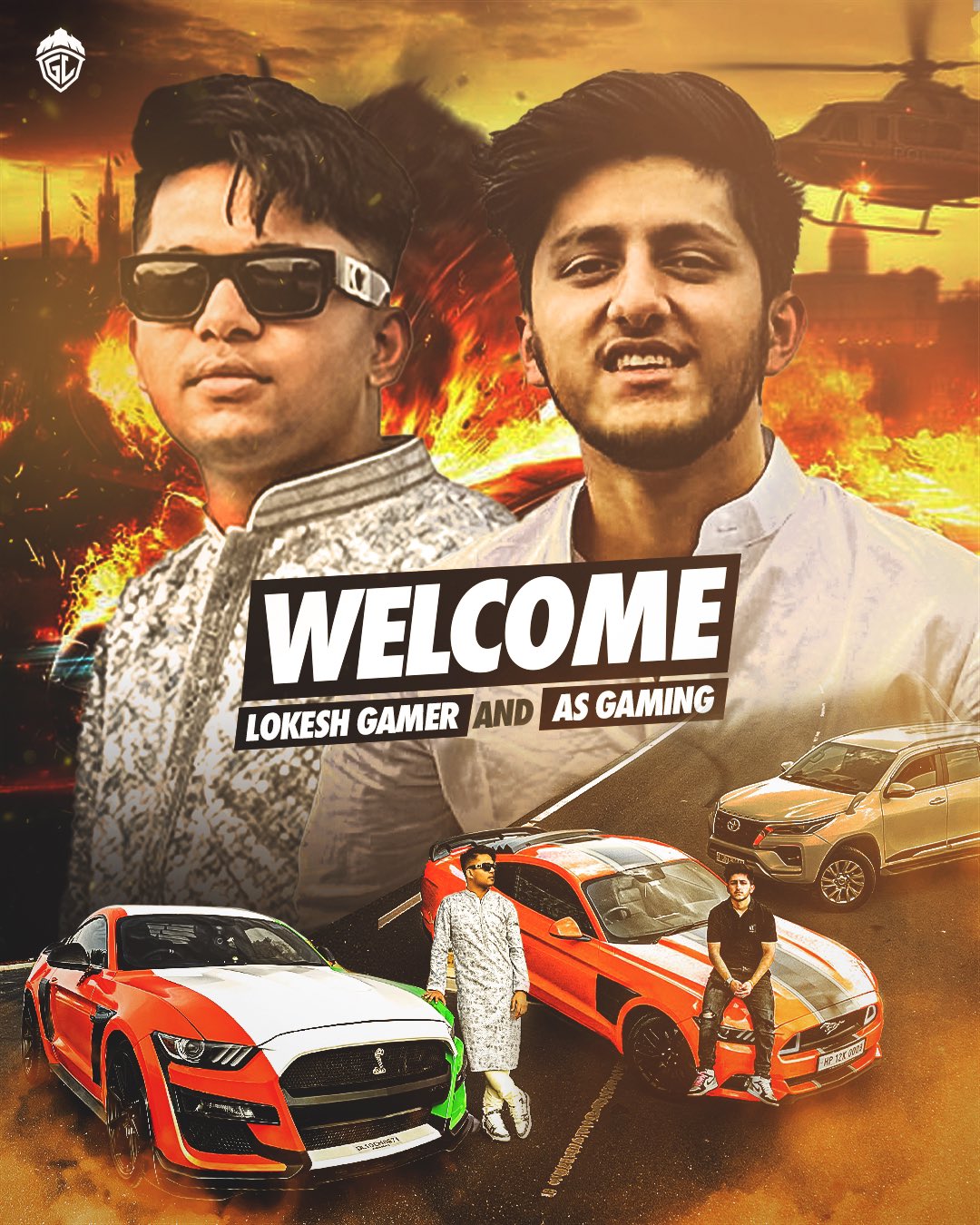 Lokesh Gamer AS Gaming And Lokesh Gamer Have Recently Joined Godlike