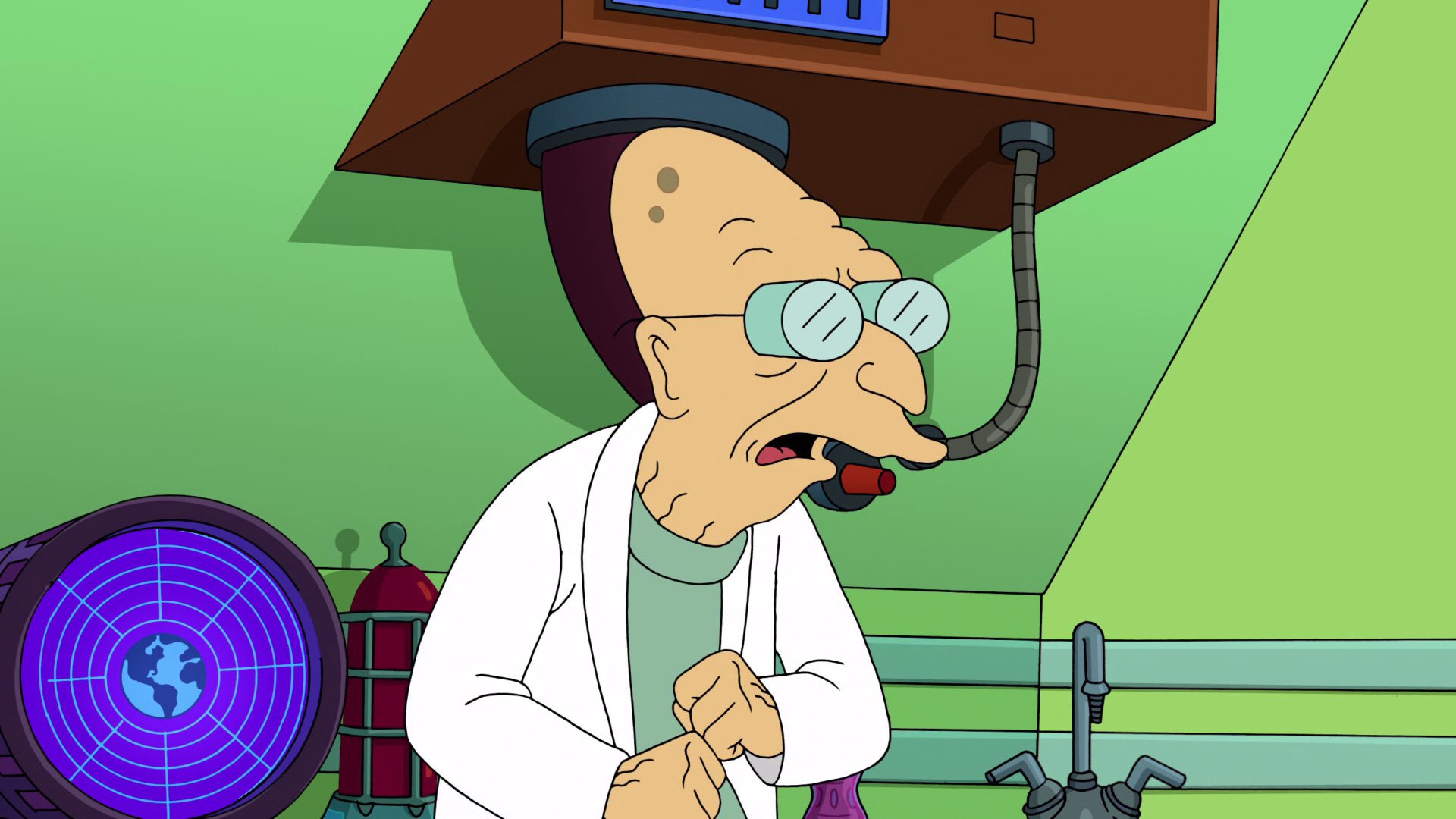 Professor Farnsworth Wallpaper