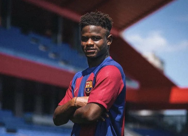 🥭Mango Talent Thread - Scout Report 🇸🇳Mikayil Faye 🏟FC Barcelona Mikayil Ngor Faye was born 14th ...