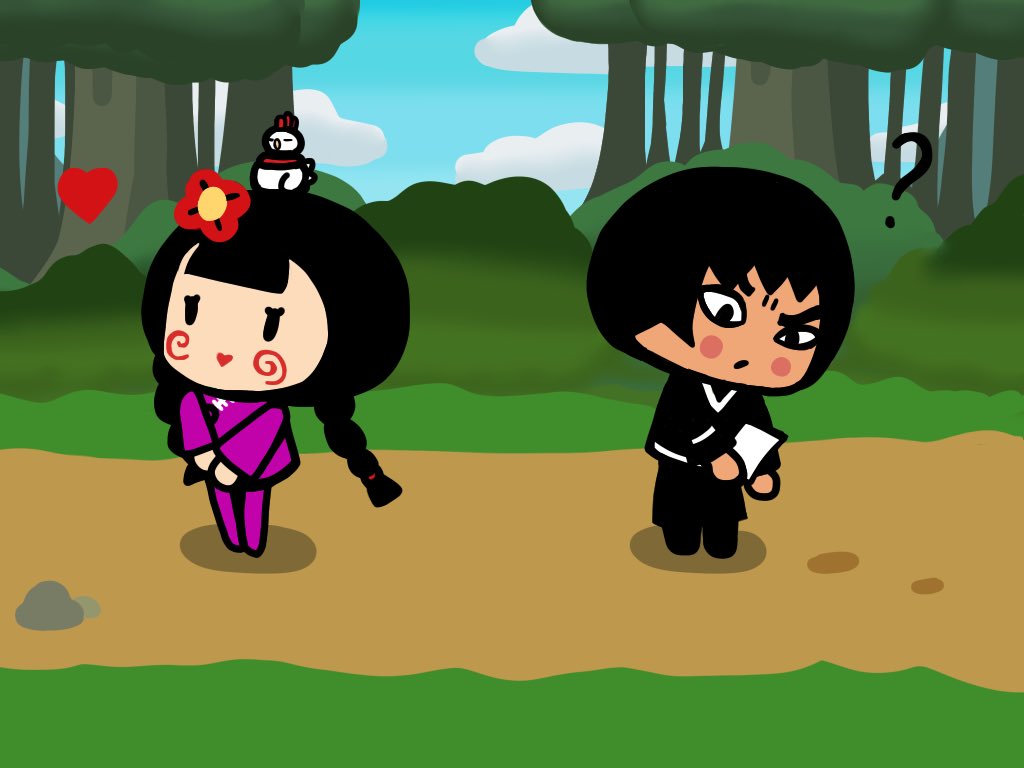 Pucca Ching And Abyo