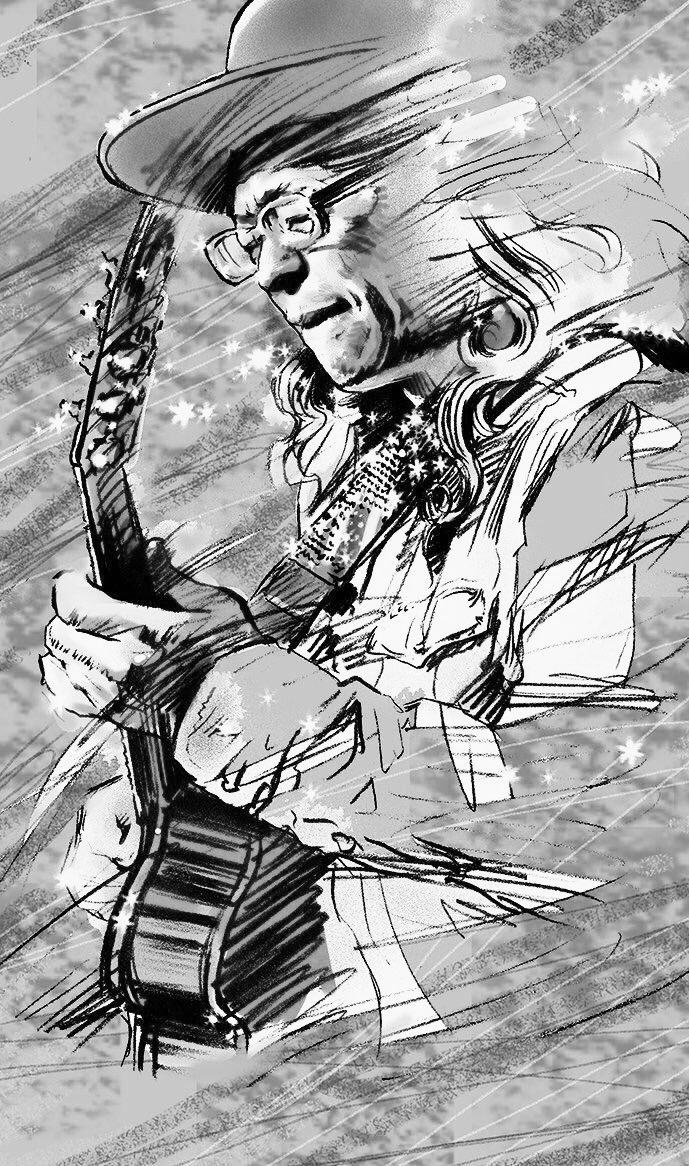 「今日の筆ペン修行 」ganpukuの漫画