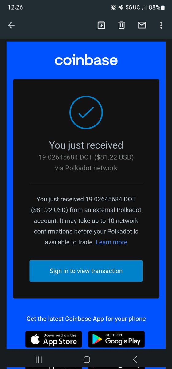 After 1.5 years of compounding $dot rewards I've finally stopped compounding and started sending ...