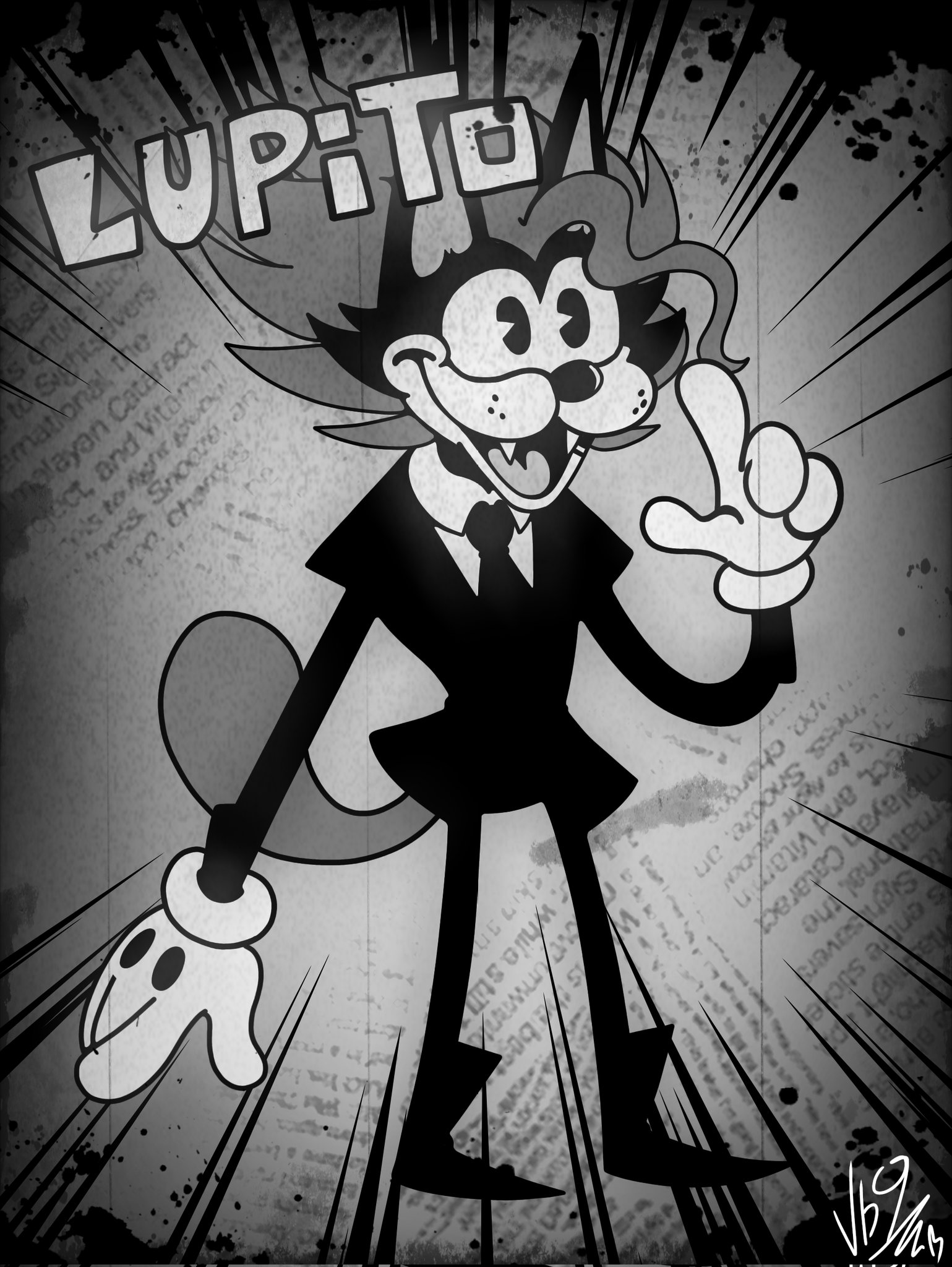 30s Cartoon Style