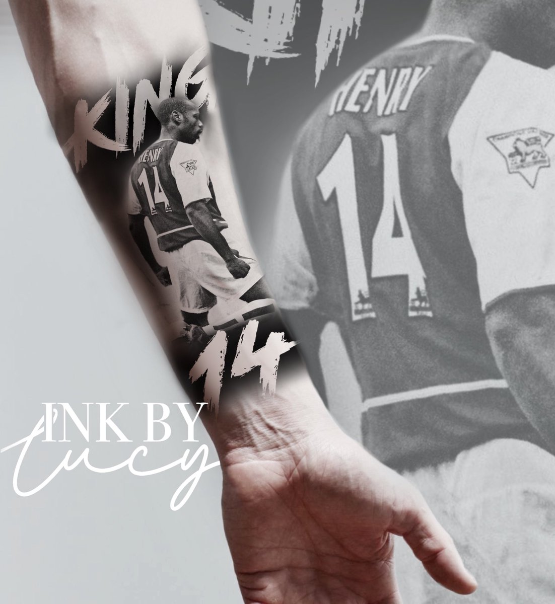 The Most Lifelike Thierry Henry Tattoo You39ve Ever Seen