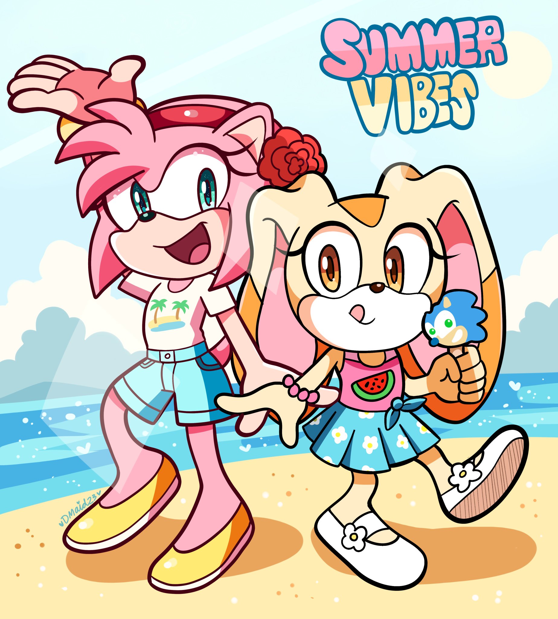 Amy Rose Y Crema Kelly Andrews On X: "Amy Or Cream? ART BY: @Steffybs_