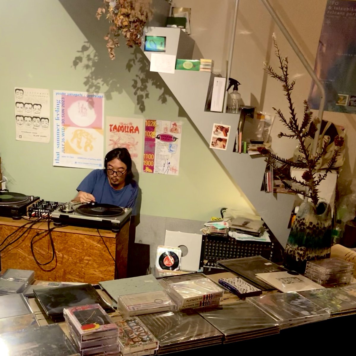 赤帯 Takashi Kawano 9/17 DJ 音電@or MIYASHITA PARK(@aka_obi) - Twilog