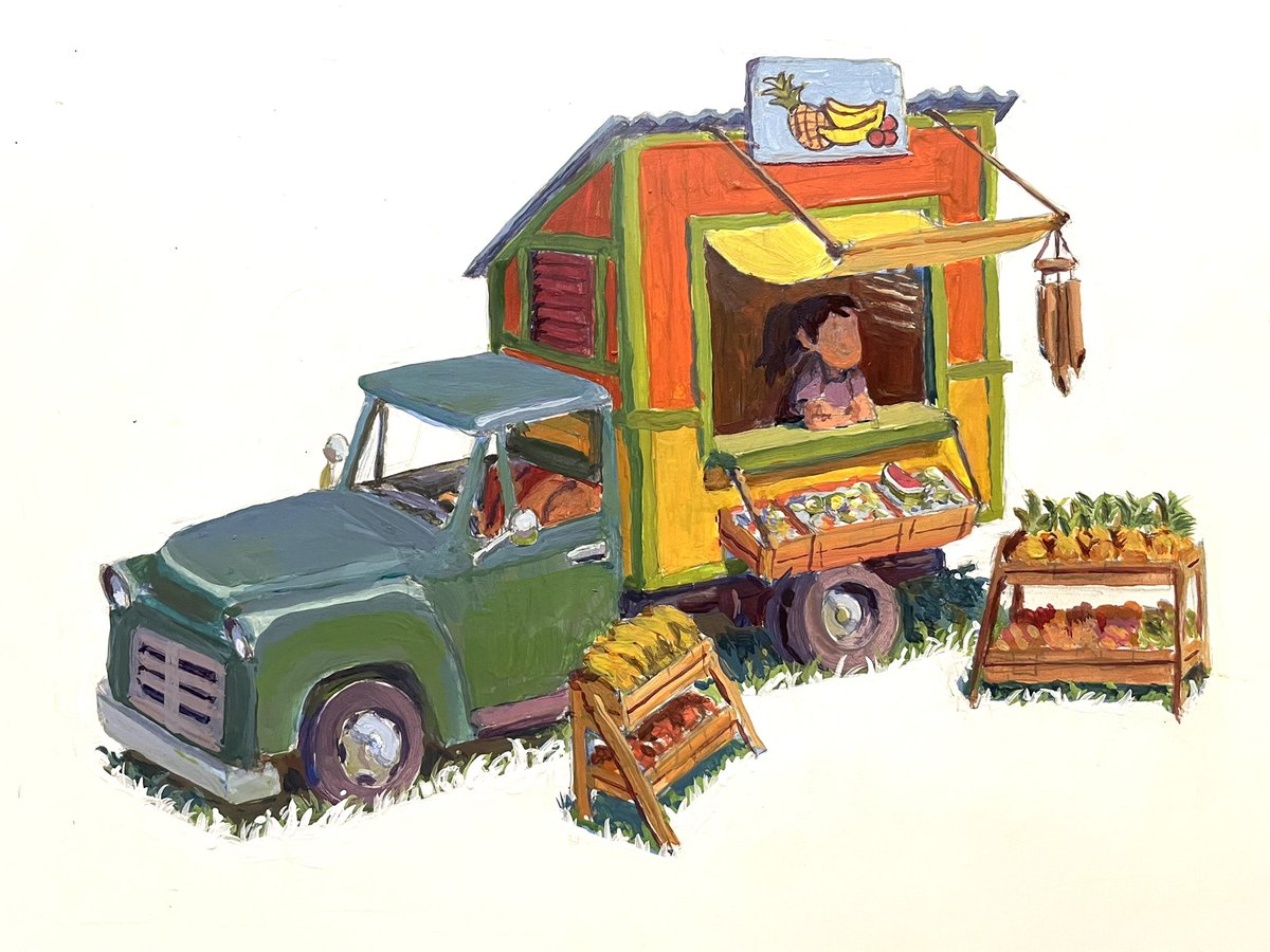 「Pretty straightforward approach- I began」|Pablo Riveraのイラスト