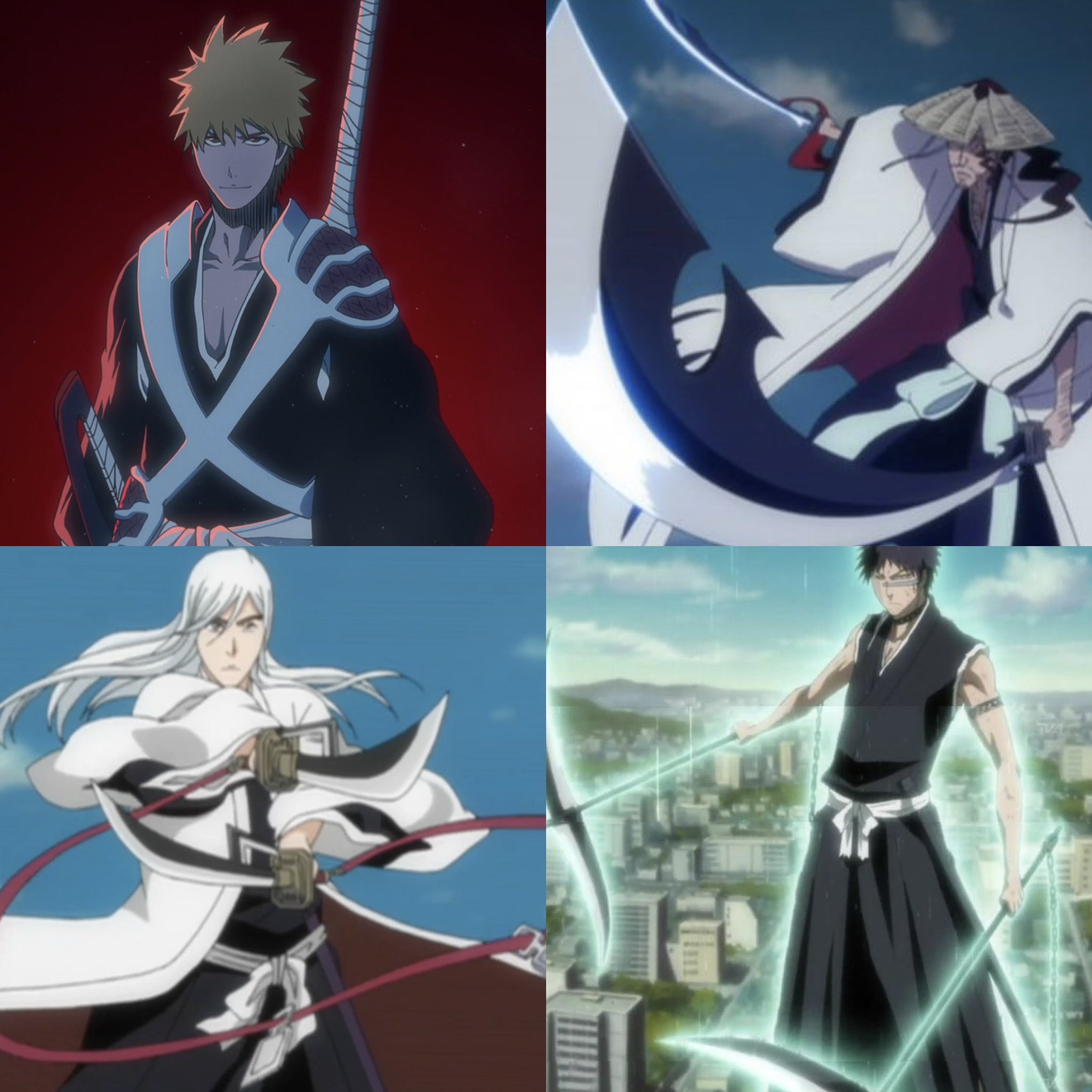 Bleach Captain Swords