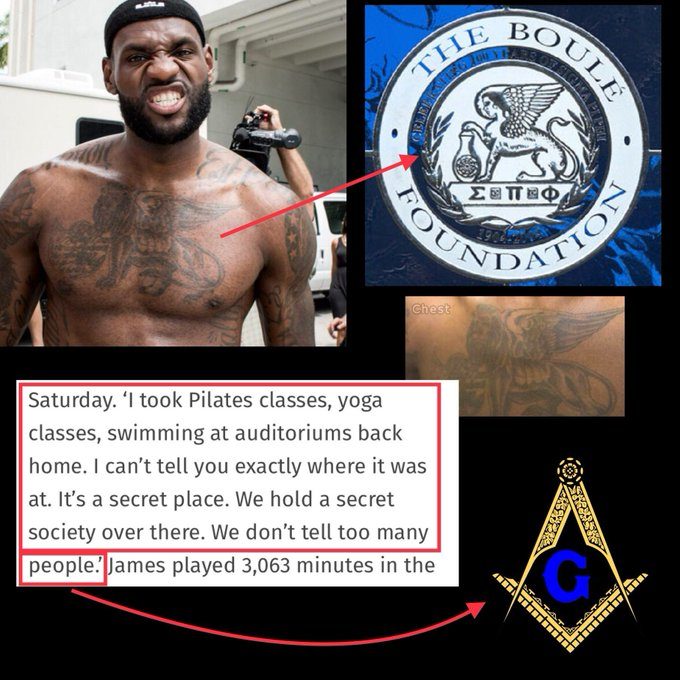 Lebron James Back Arm Tattoos