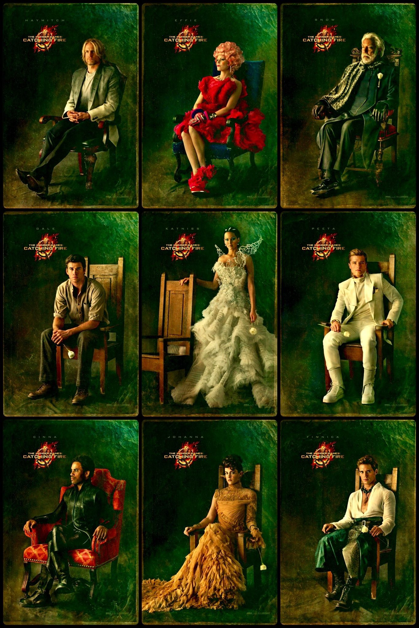 Catching Fire Character Posters Haymitch